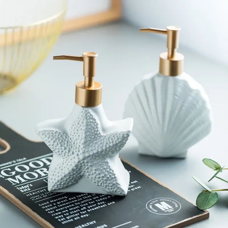 Seaside Starfish & Shell Soap Dispensers – Parkway Southern